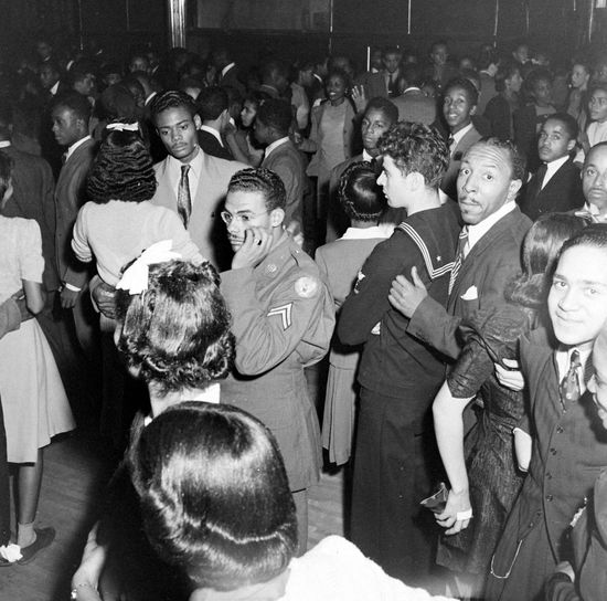 People Dancing Savoy Ballroom Harlem During Editorial Stock Photo ...