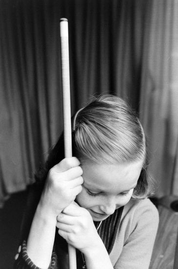 Jean Balukas Holding Pool Stick United Editorial Stock Photo - Stock ...