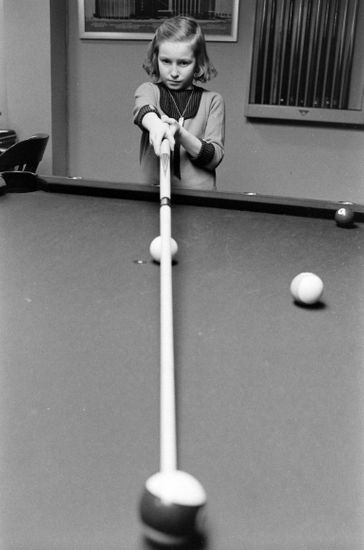 American Pool Player Jean Balukas Playing Editorial Stock Photo - Stock ...