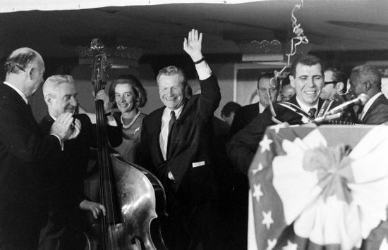 Nelson Rockefeller Waving His Hand During Editorial Stock Photo - Stock ...