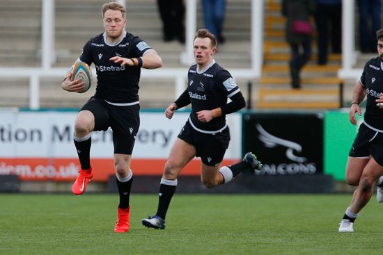 Alex Tait Newcastle Falcons Action During Editorial Stock Photo - Stock ...