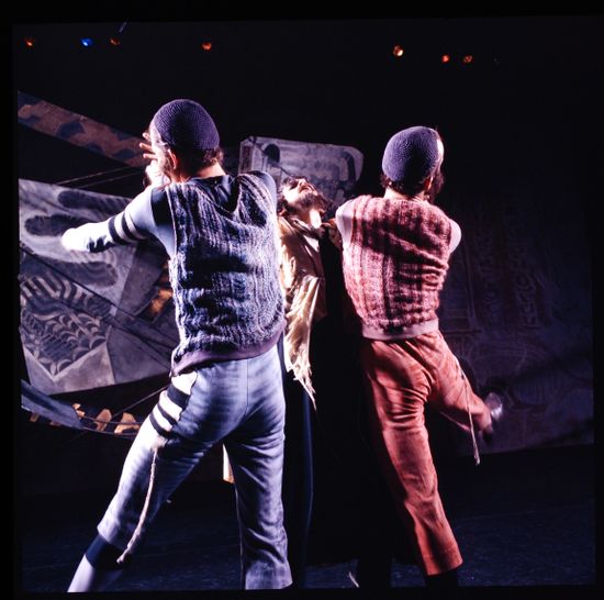 Choreographer Eliot Feld Performing On Stage Editorial Stock Photo ...