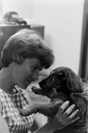 Astronaut James Mcdivitts Wife Patricia Mcdivitt Editorial Stock Photo ...