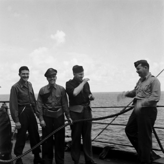 First Army Returning Home On Ship Editorial Stock Photo - Stock Image ...