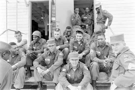 American Troops Gathering Before Leaving Operation Editorial Stock ...
