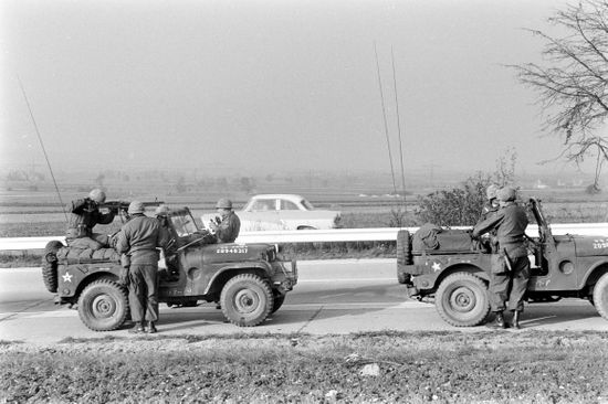 Soldiers Preparing Leave Operation Big Lift Editorial Stock Photo ...