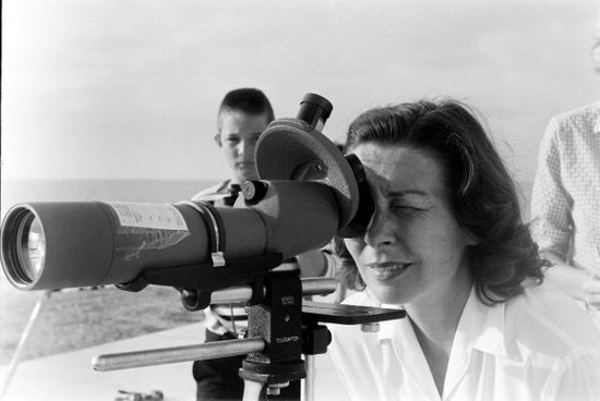 Astronaut Alan Shepards Wife Louise Brewer Editorial Stock Photo ...