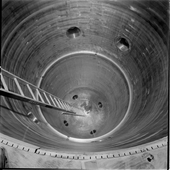 Hyman Rickover Standing Circular Nuclear Reactor Editorial Stock Photo ...