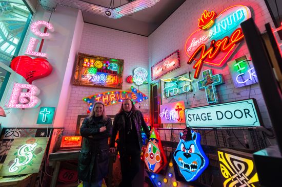 Neon Makers Designers Linda Marcus Bracey Editorial Stock Photo - Stock ...
