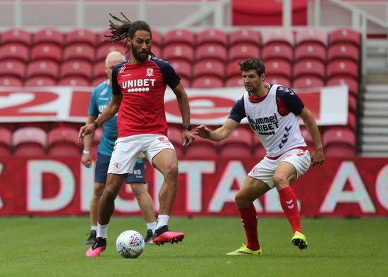 Ryan Shotton George Friend Middlesbrough Warm Editorial Stock Photo ...