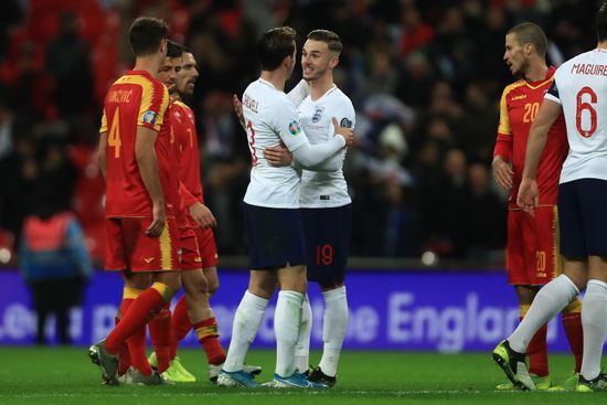 Ben Chilwell England James Maddison England Editorial Stock Photo ...