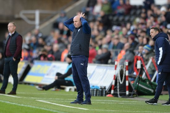 Paul Cook Manager Wigan Athletic Reacts Editorial Stock Photo - Stock ...