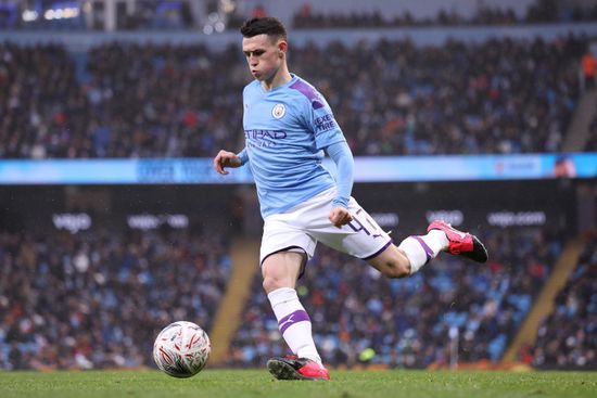 Manchester Citys Phil Foden Action During Editorial Stock Photo - Stock ...