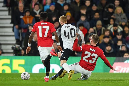 Luke Shaw 23 Manchester United Fouls Editorial Stock Photo - Stock ...