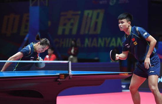 Zhou Qihao Rgu Yuting Compete During Editorial Stock Photo - Stock ...