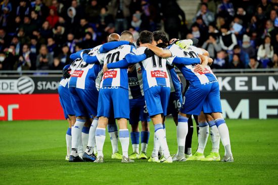 Rcd Espanyol Team During Match Between Editorial Stock Photo - Stock ...