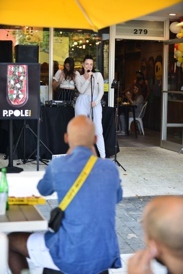 Singer Ayash Performs Live Ppole Pizza Editorial Stock Photo - Stock ...