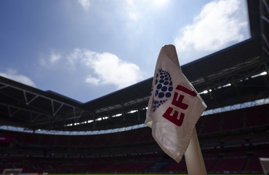 Commercial Marketing Efl Corner Flag Editorial Stock Photo - Stock ...