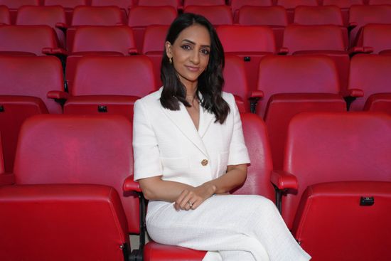 Bela Shah Sky Sports Wembley Stadium Editorial Stock Photo - Stock ...