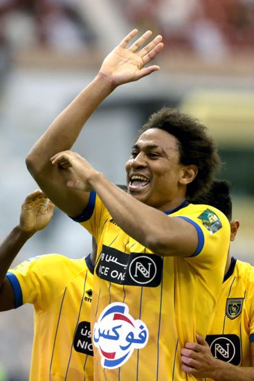 Altaawouns Player Leandre Tawamba Celebrates After Editorial Stock ...