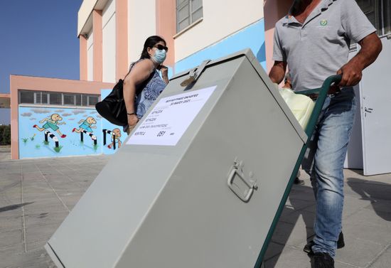 Man Wheels Out Ballot Boxes Be Editorial Stock Photo - Stock Image ...