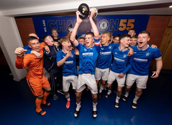 Rangers Captain Mackenzie Strachan His U18 Editorial Stock Photo ...
