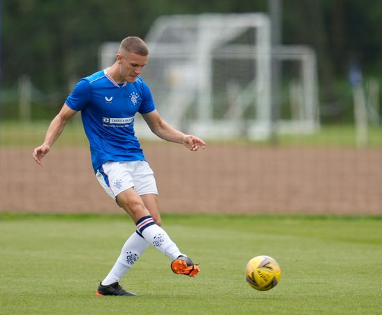 Lewis Mackinnon Rangers U18s Editorial Stock Photo - Stock Image ...