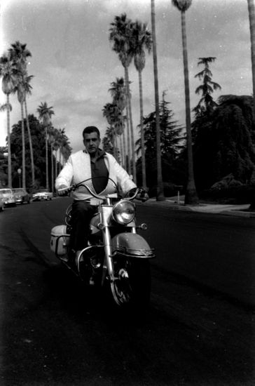 Francisco Pignatari Riding Motorcycle California United Editorial Stock ...