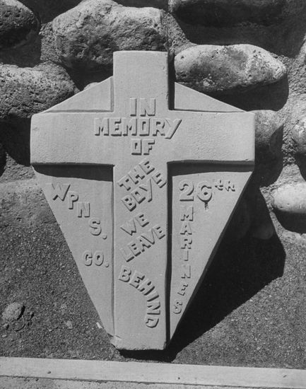 Tombstone 5th Marine Cemetery Iwo Jima Editorial Stock Photo - Stock ...