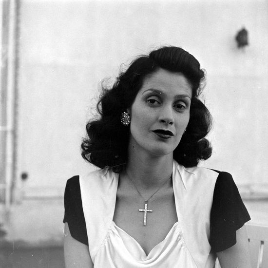 Portrait Cuban Socialite Aline Johnson De Editorial Stock Photo - Stock ...