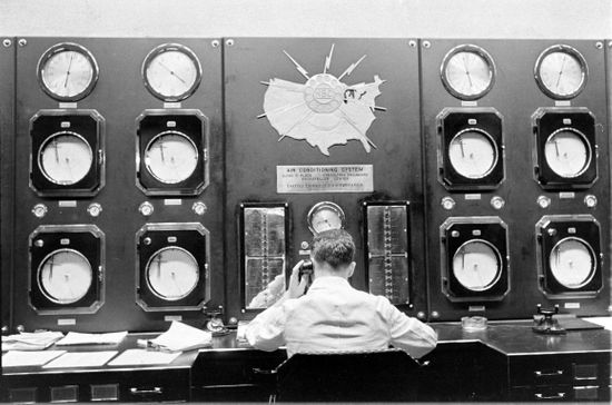 Man Using Telephone National Broadcasting Company Editorial Stock Photo ...