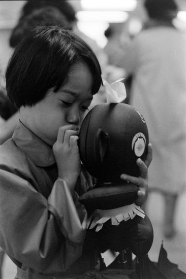 Child Holding Dakkochan Doll Tokyo Japan Editorial Stock Photo - Stock ...