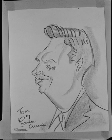 Caricatures Bank Customer By Artist Gordon Editorial Stock Photo ...