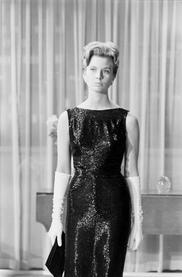 Actress Rosemary Forsyth Standing Universal Studios Editorial Stock ...