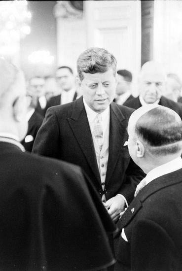 John Kennedy Talking Man June 1961 Editorial Stock Photo - Stock Image ...