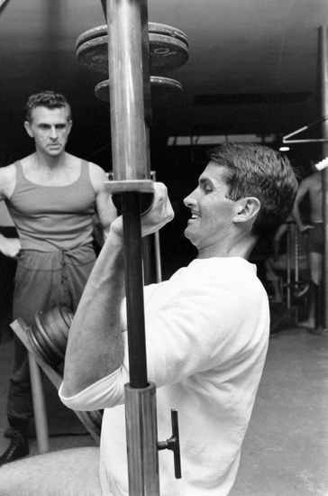 Actor George Hamilton R Lifting Weights Editorial Stock Photo - Stock ...
