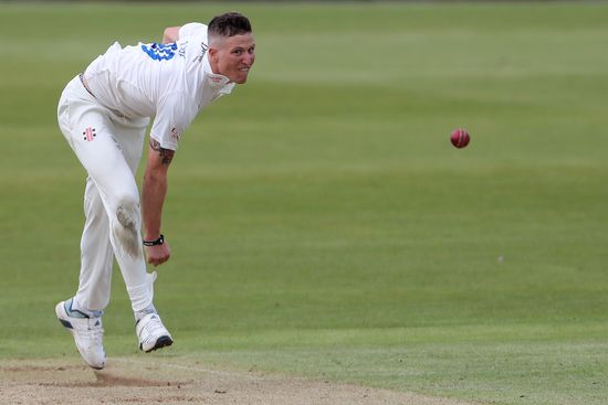 Durhams Brydon Carse Bowling During Lv Editorial Stock Photo - Stock ...