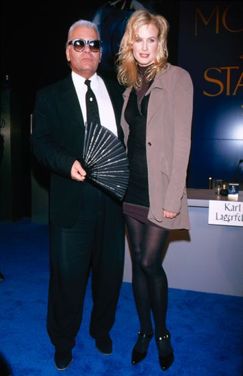 United States Daryl Hannah Karl Lagerfeld Editorial Stock Photo - Stock ...