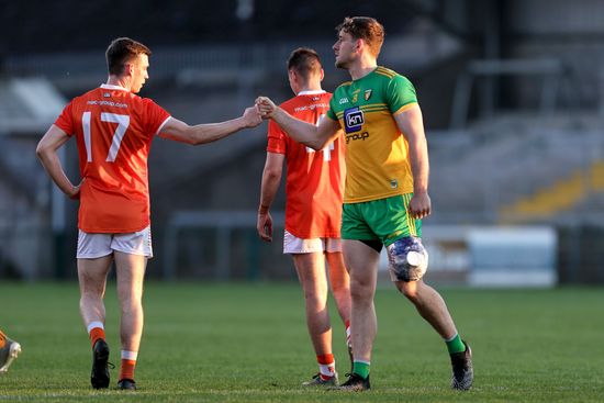 Armagh Vs Donegal Donegals Hugh Mcfadden Editorial Stock Photo - Stock ...