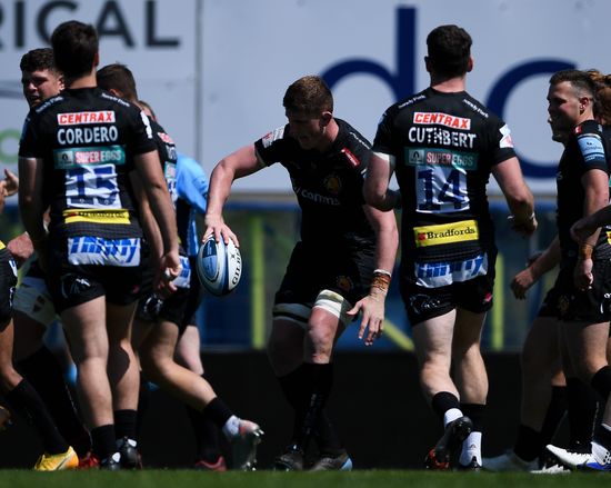 Jacques Vermeulen Exeter Chiefs Celebrates His Editorial Stock Photo ...