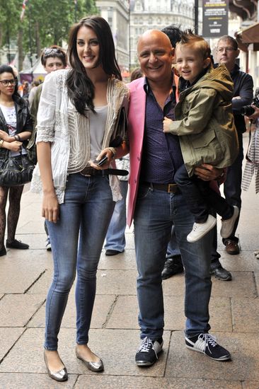 Aldo Zilli Wife Nikki Son Rocco Editorial Stock Photo - Stock Image ...