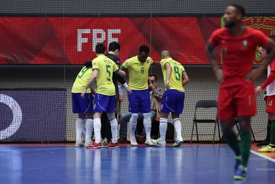 Arthur Brazil Celebrates Teammates After Scoring Editorial Stock Photo ...