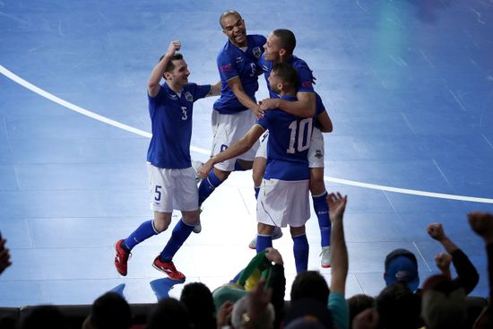 Ferrao Brazil Celebrates Teammates After Scoring Editorial Stock Photo ...
