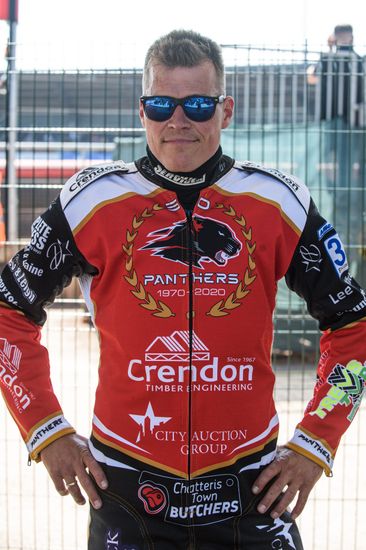 Ulrich Ostergaard Peterborough Crendon Panthers During Editorial Stock ...