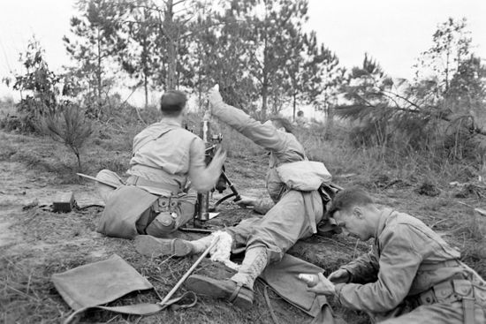 Soldiers Checking Weapon During Their Training Editorial Stock Photo ...