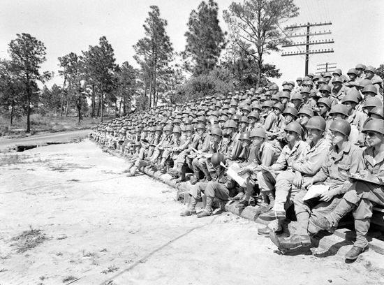Soldiers Gathering During Their Training Officer Editorial Stock Photo ...