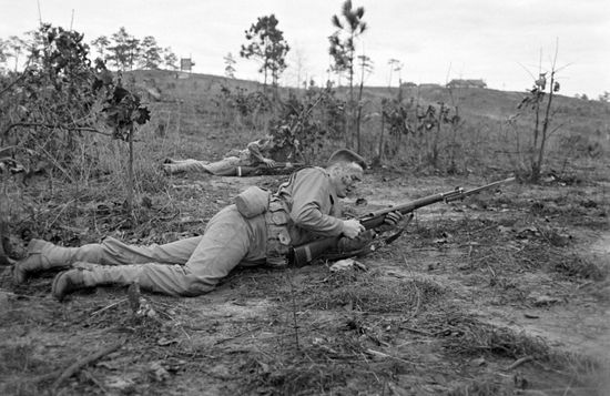 Soldiers Lying On Ground During Training Editorial Stock Photo - Stock ...