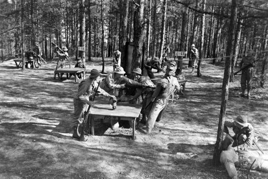 Soldiers Training World War Ii United Editorial Stock Photo - Stock ...