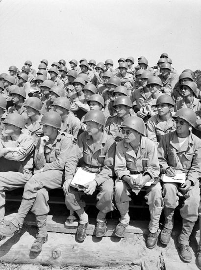 Soldiers Assembling During Training World War Editorial Stock Photo ...