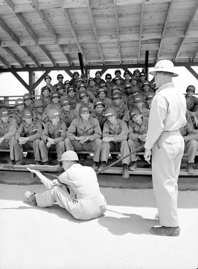 Soldiers Demonstrating During Training World War Editorial Stock Photo ...